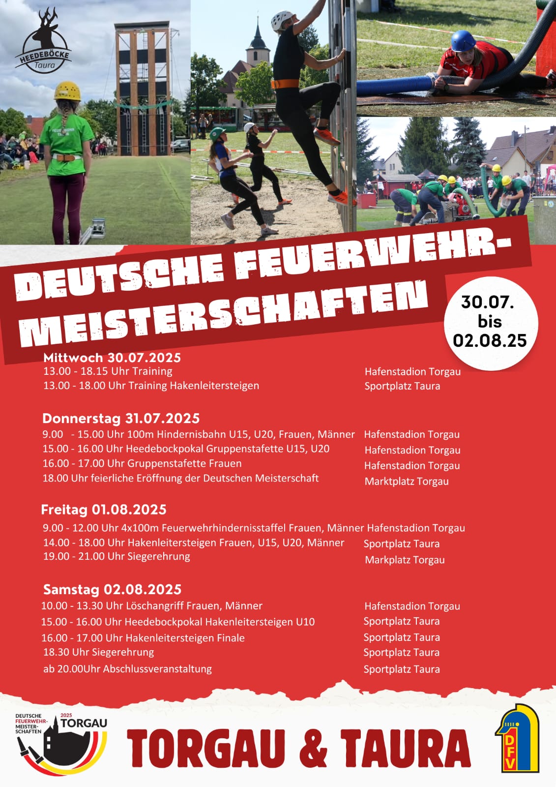 Deutsche Feuerwehrmeisterschaft Internationaler Feuerwehrsportwettkampf ...